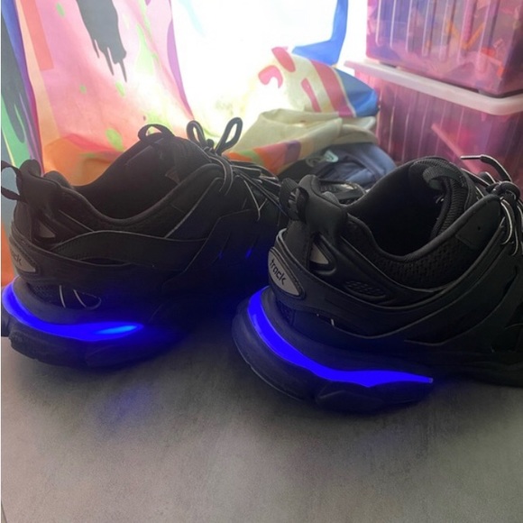 Balenciaga | Shoes | Balenciaga Led Track Black | Poshmark